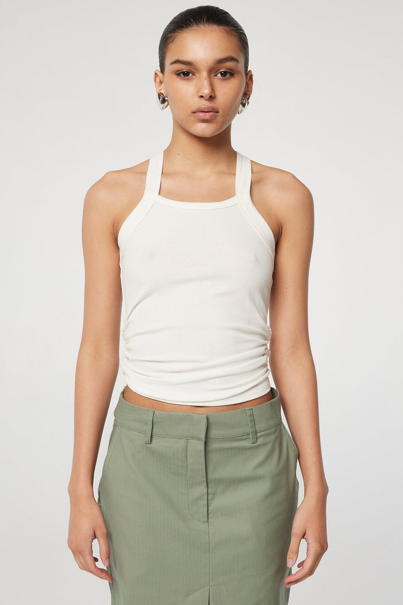 Becks Tank Top - White | The Line by K
