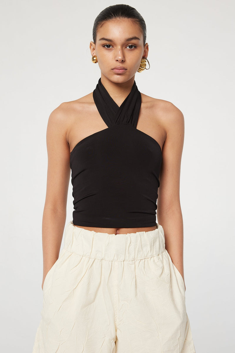 Cartesia Top - Black | The Line by K